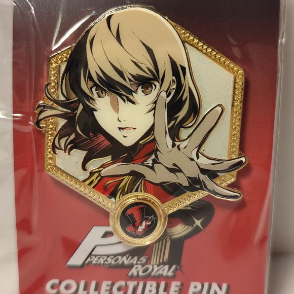 ATLUS | Jewelry | Persona 5 Goro Akechi Golden Series Enamel Pin Full ...